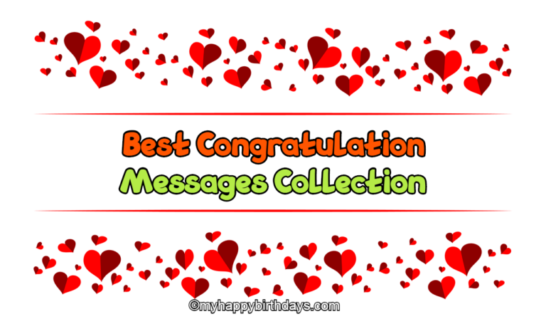 113 Best Congratulation Messages, Wishes, and Quotes