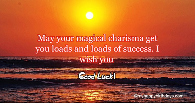 111 Best Good Luck Messages, Wishes, Quotes (2024)