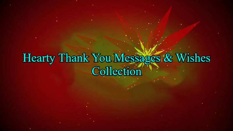 thanks you sms Archives - Free Best Birthday Wishes, Messages, Quotes ...