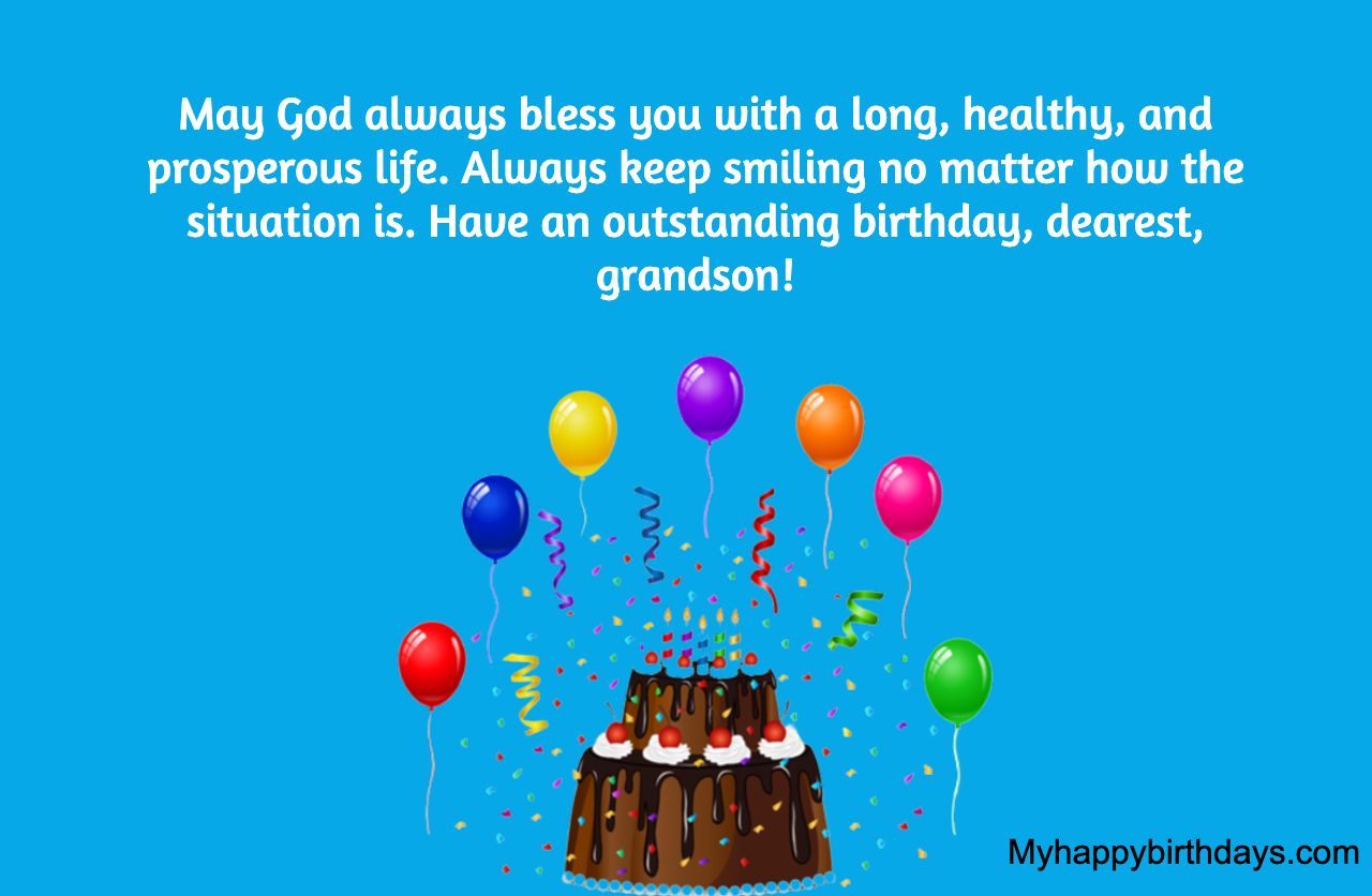 125 Heart Touching Happy Birthday Grandson Wishes, Messages