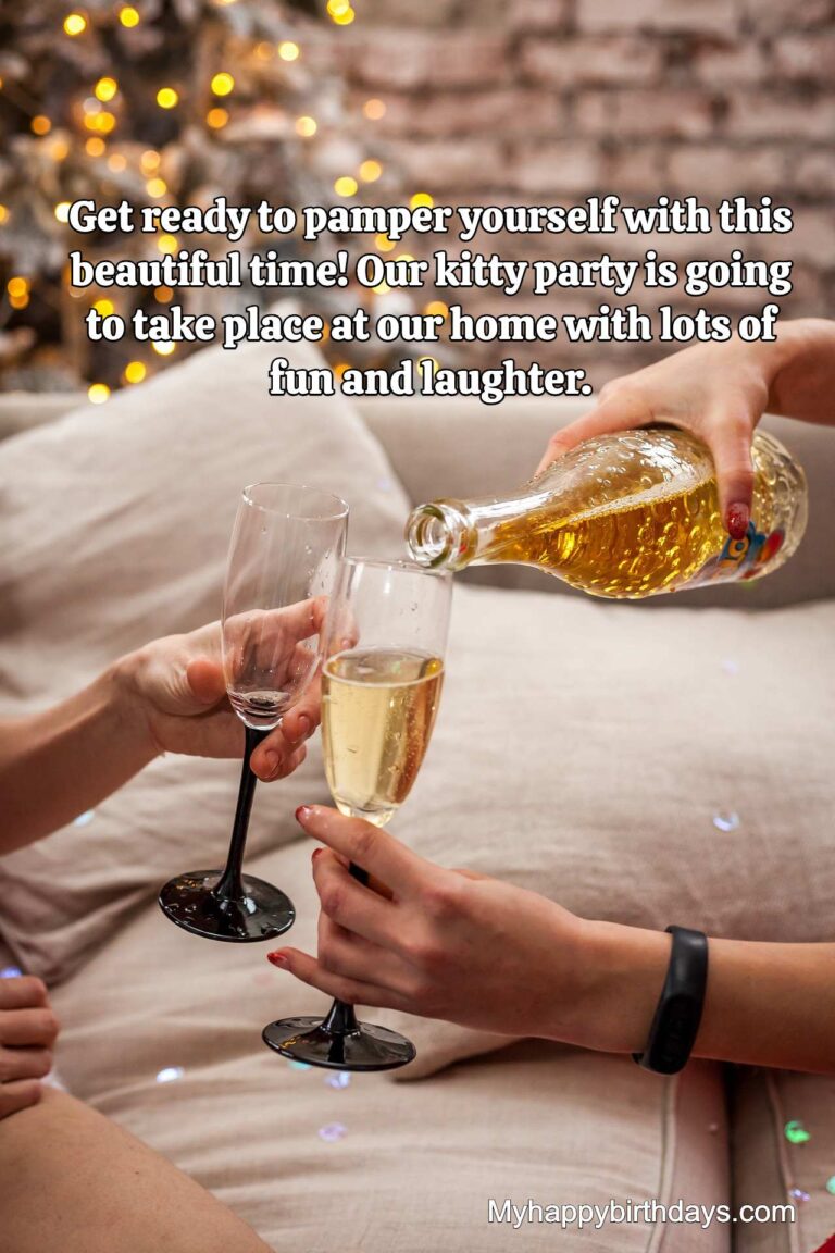 Impactful Kitty Party Invitation Messages & Ideas